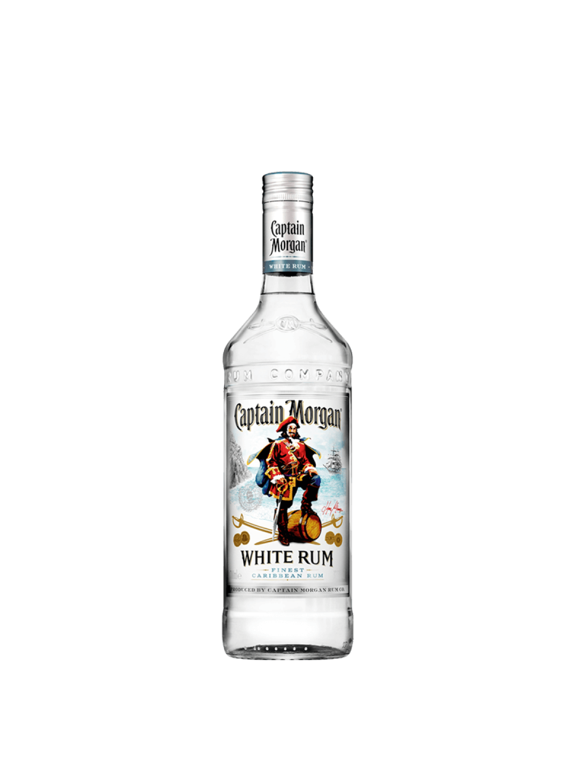 Captain Morgan - Rom White - 0.7L, Alc: 37.5%