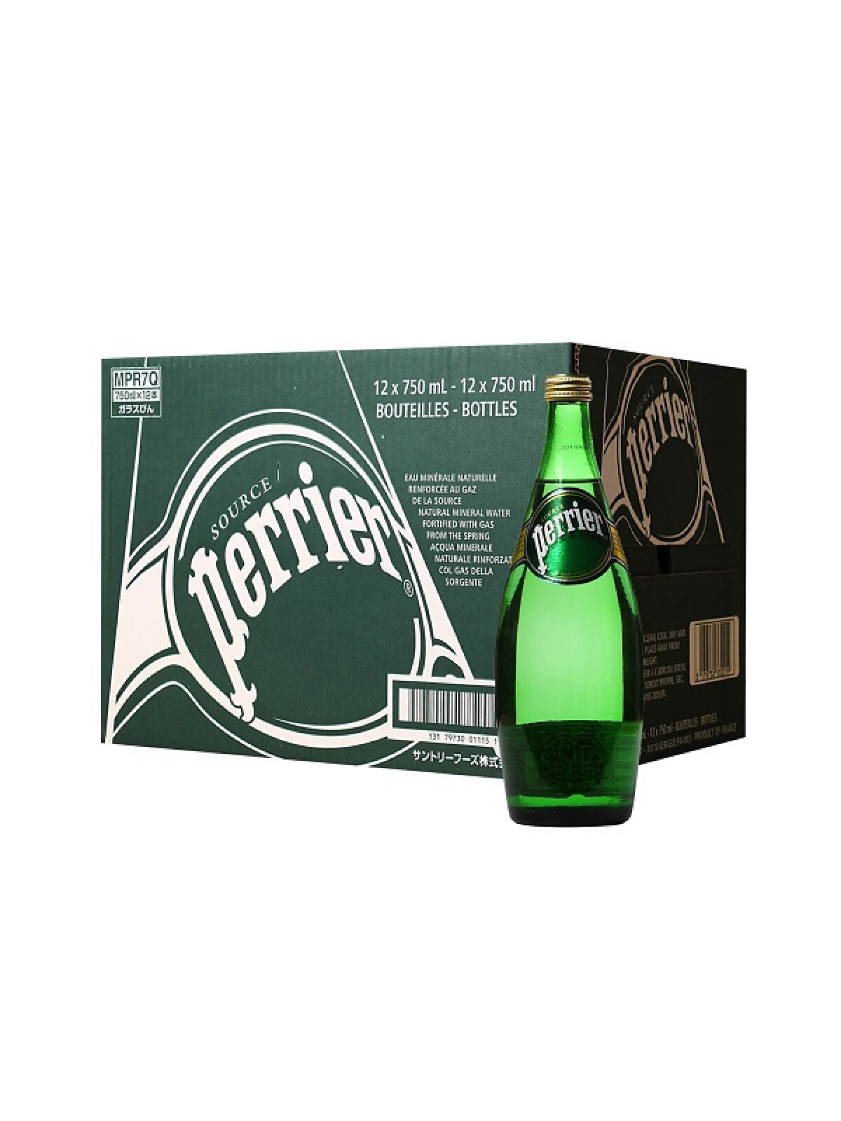 Perrier apa minerala 0.75 L x 12 buc