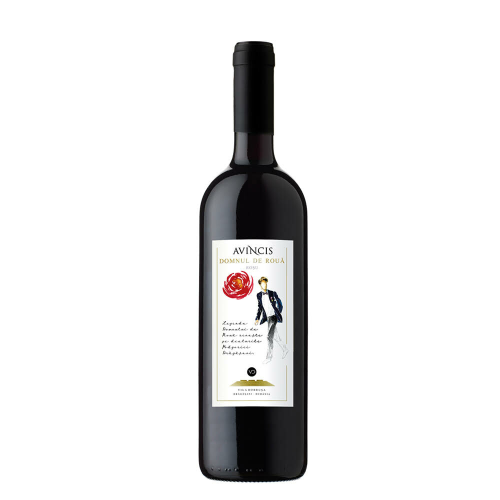 Avincis - Domnul de Roua Rosu, DOC 2022 - 0.75L, Alc: 14%