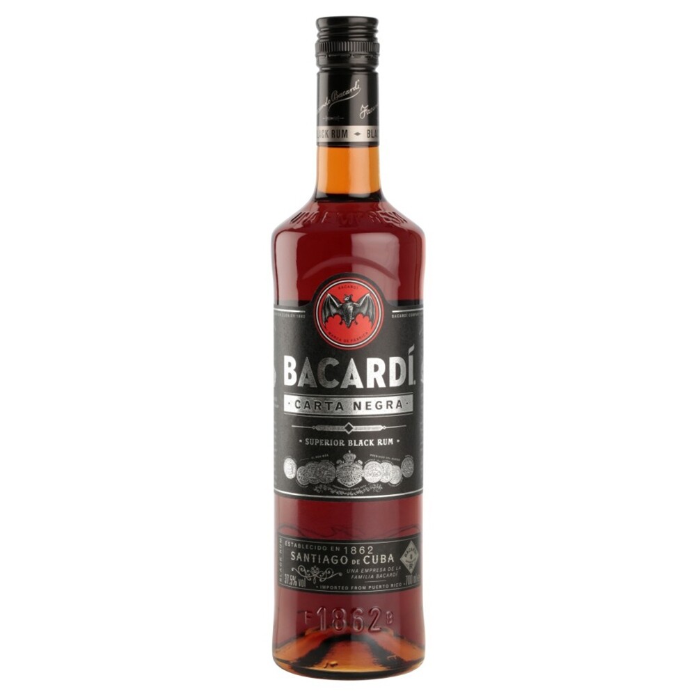 Bacardi - Rom Carta Negra - 0.7L, Alc: 37.5%