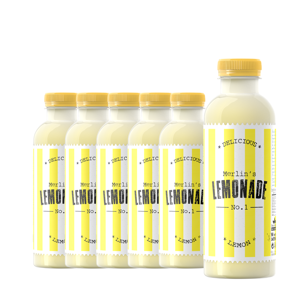 Merlin's - Lemonade No.1 Lemon - 6 buc. x 0.6L - PET