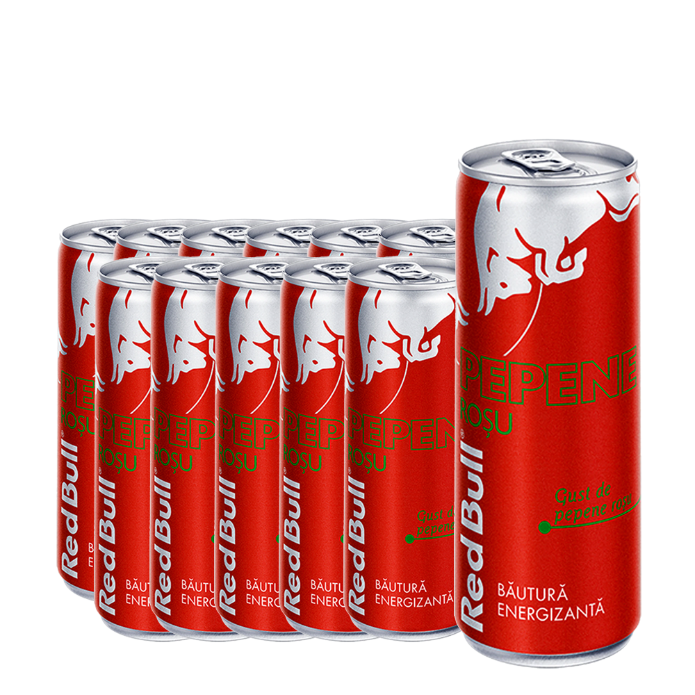 Red Bull - Energy Drink Pepene rosu - 12 buc. x 0.25L - doza