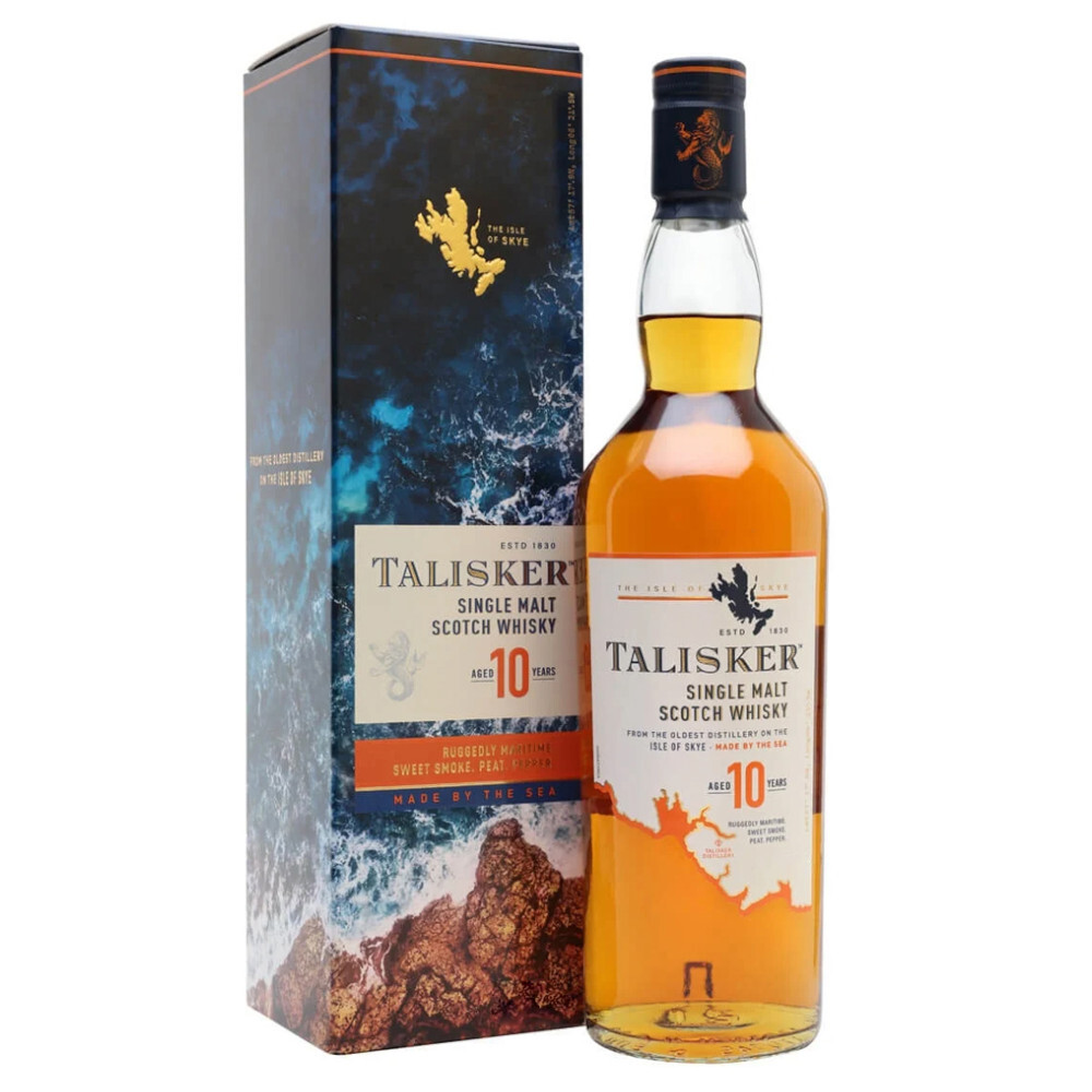 Talisker - Scotch Single Malt Whisky 10 yo GB - 0.7L, Alc: 45.8%