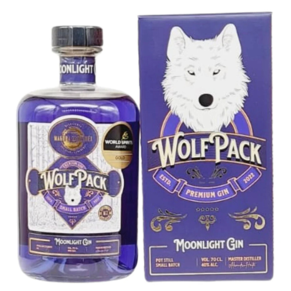 Magura Zamfirei - Wolfpack Moonlight Gin - 0.7L, Alc: 40%